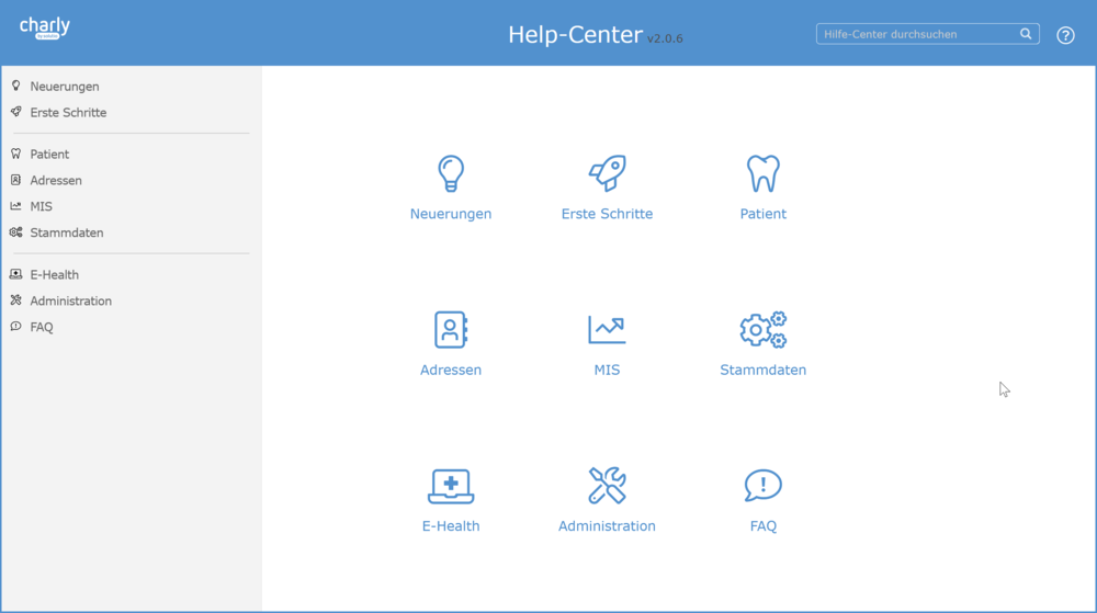 Neu: charly Onlinehilfe - solutio GmbH & Co. KG